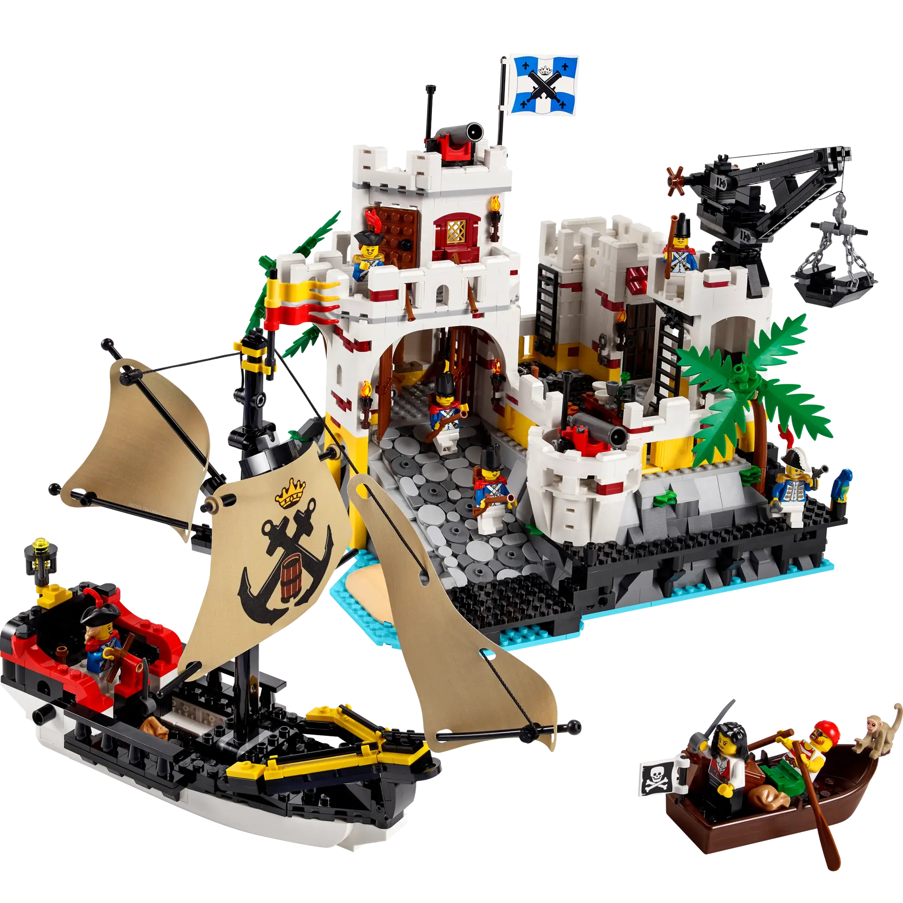 LEGO 10320 - Eldorado Fortress - 2509 pcs – Brick Deluxe