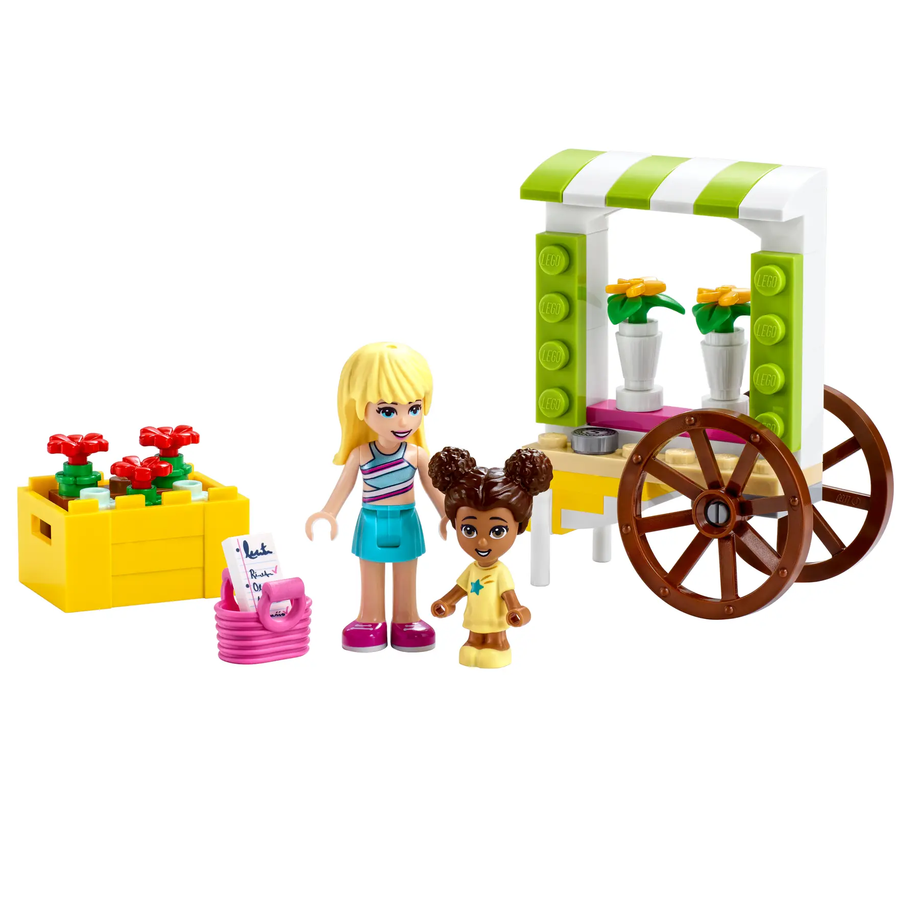 LEGO 30413 - Friends Flower Cart - 55 pcs – Brick Deluxe