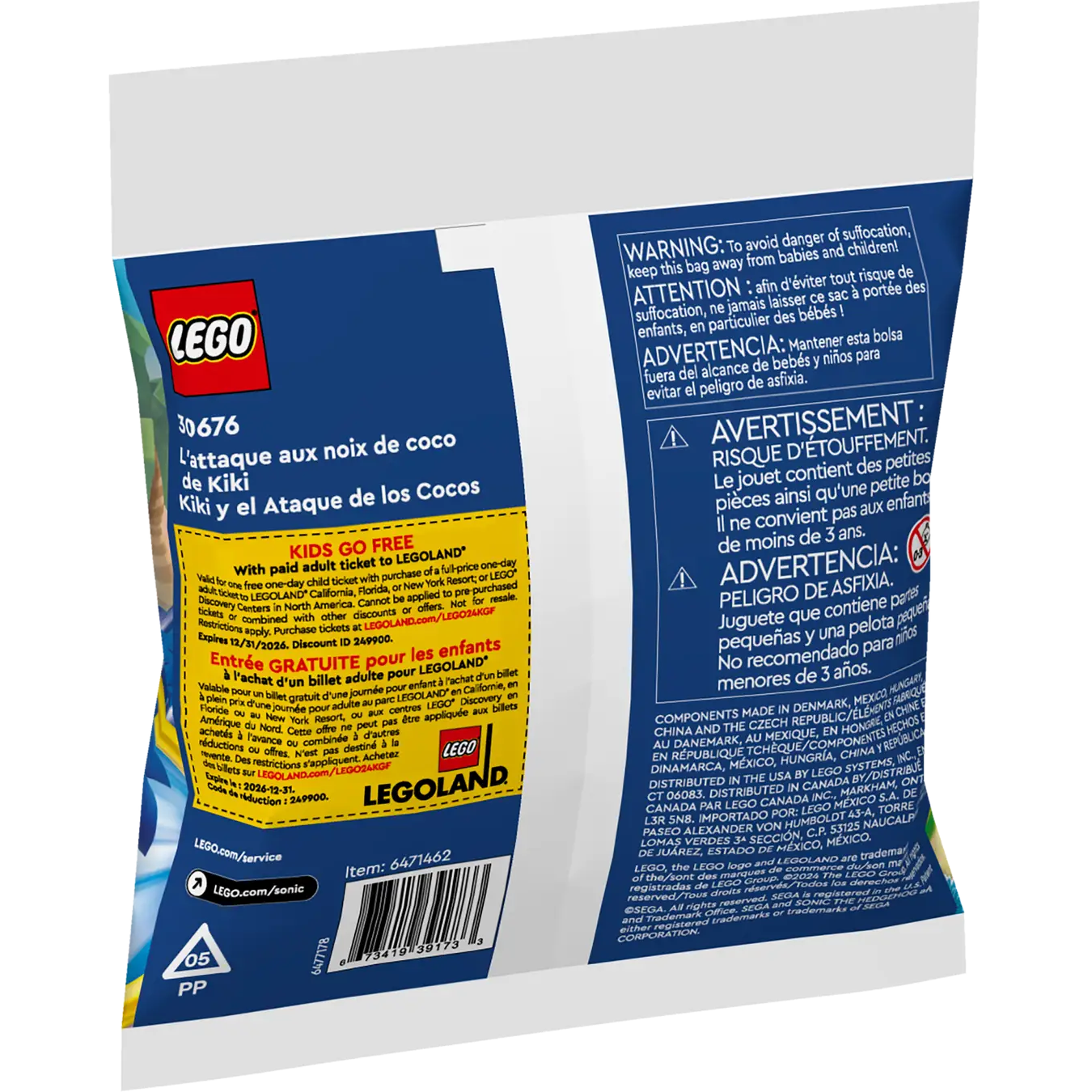 LEGO 30676 - Kiki's Coconut Attack - 42 pcs – Brick Deluxe